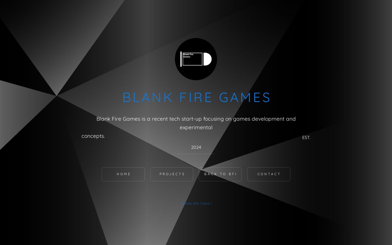 Blank Fire Games